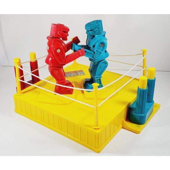 Mattel | Toys | 20 Mattel Rock Em Sock Em Fighting Robots Blue Bomber ...